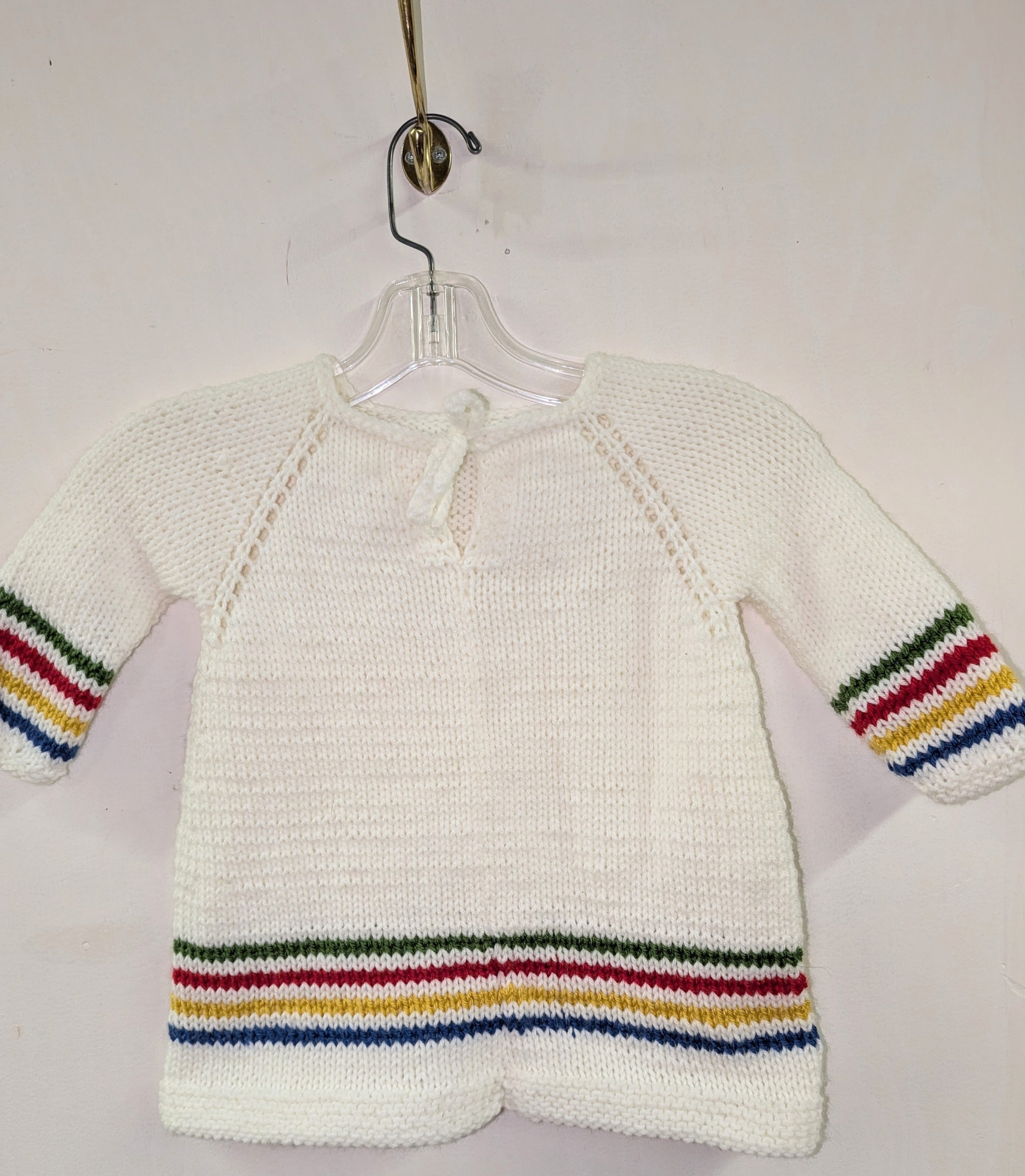 Children's vintage homade girls sweater – Mission Thrift Store- St.Thomas